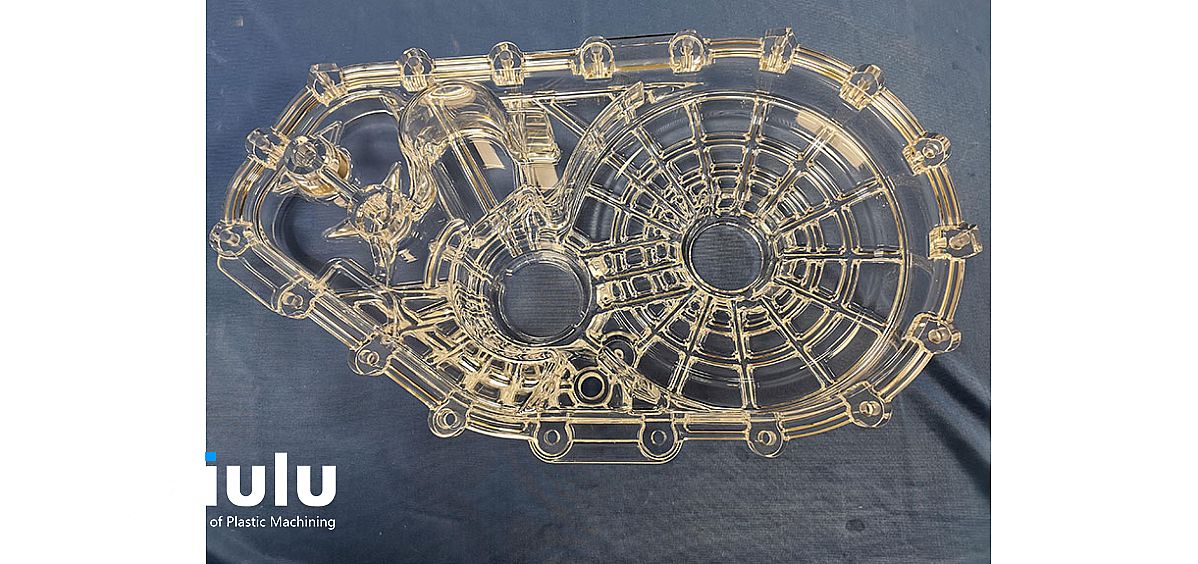 Customized Acrylic PMMA Engine Precision Parts